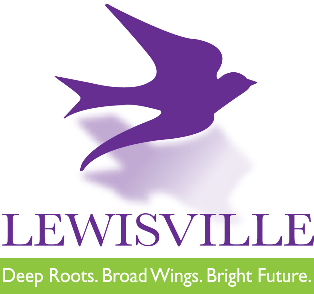 Lewisville logo vertical - Milestone Insurance